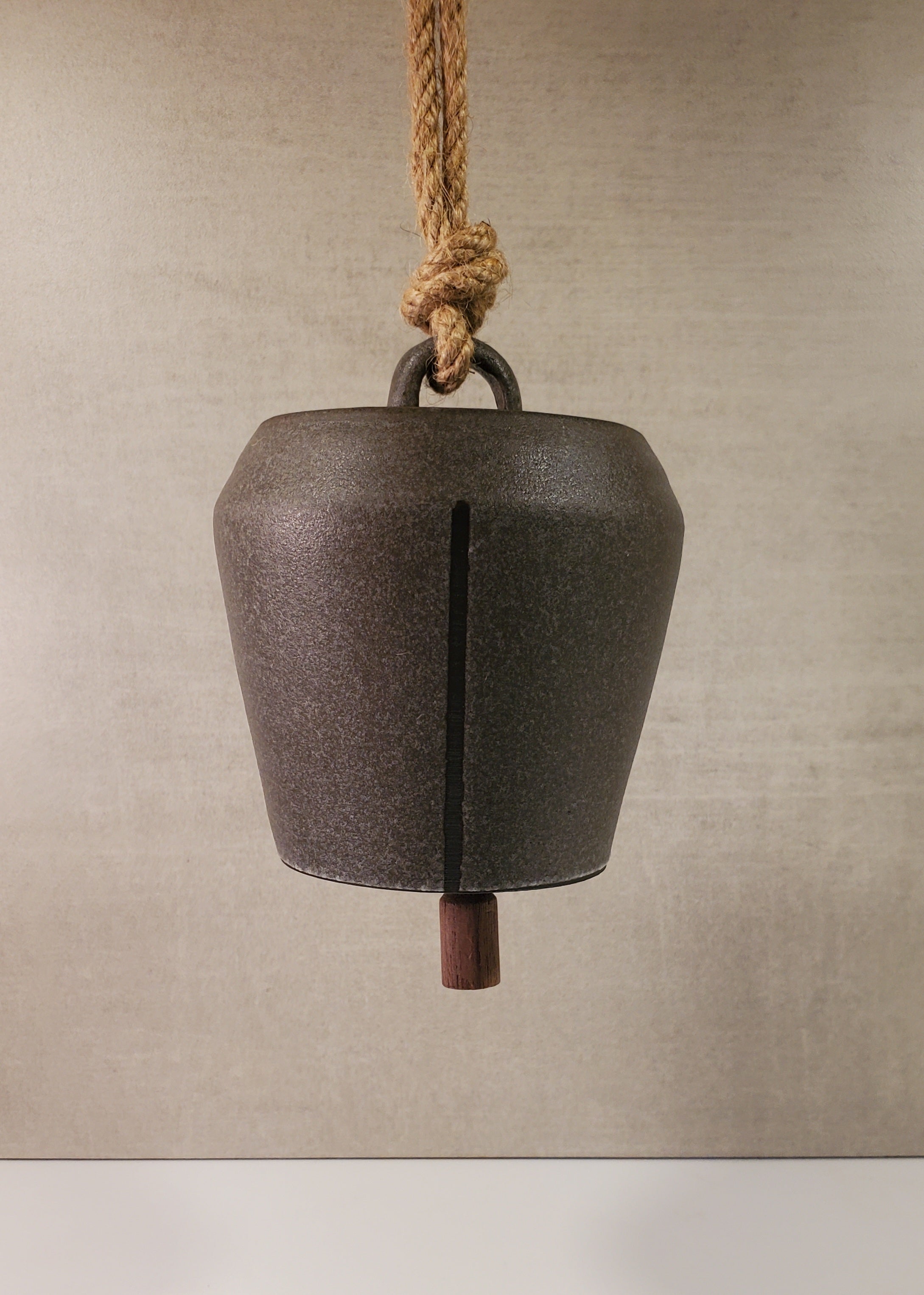 Ceramic Bells - Modern, Wheel Thown Ceramic Bell (Hanging) – Saved By ...